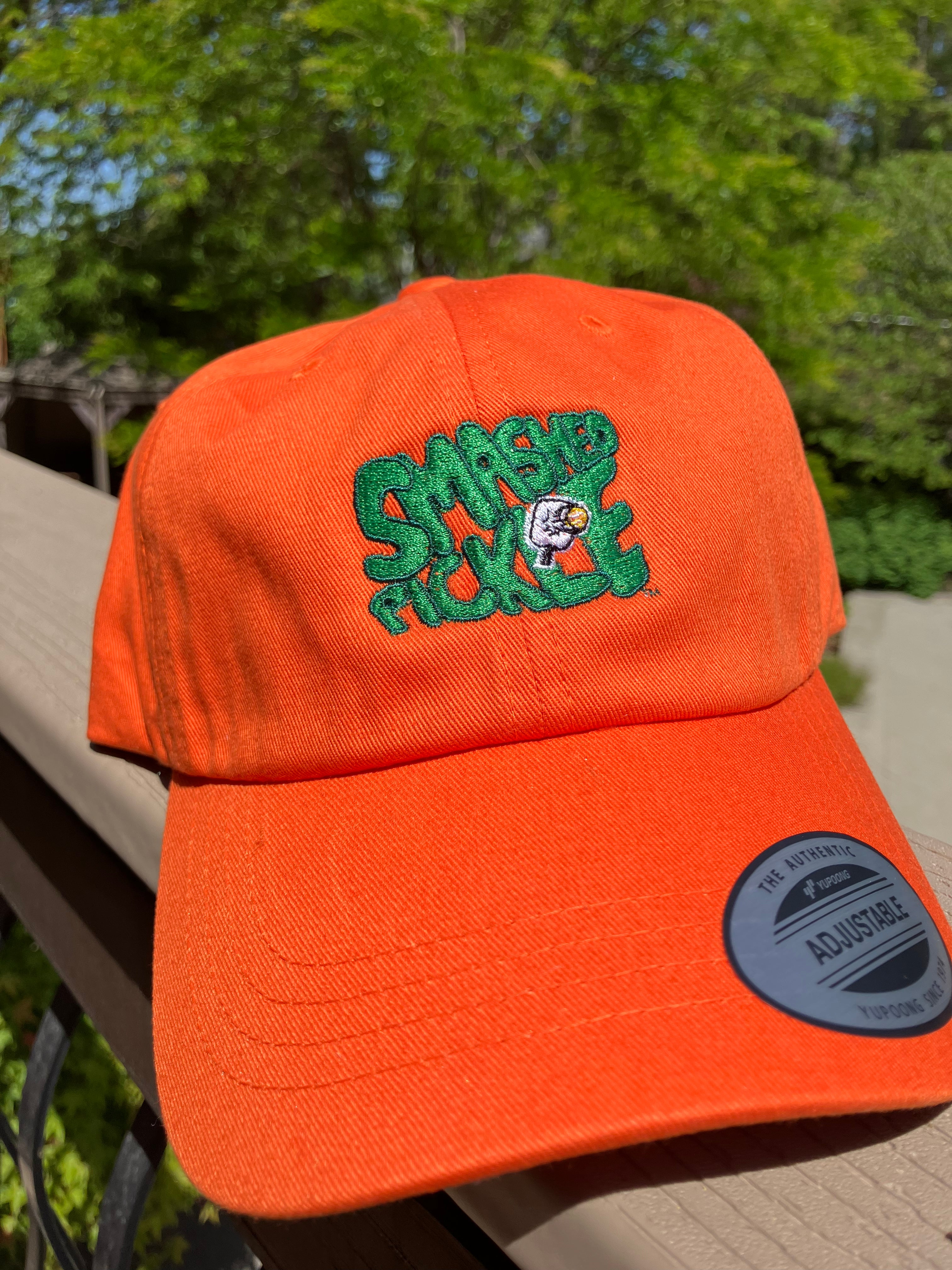 Front Logo Classic Dad Hat – Smashed Pickle Sportswear